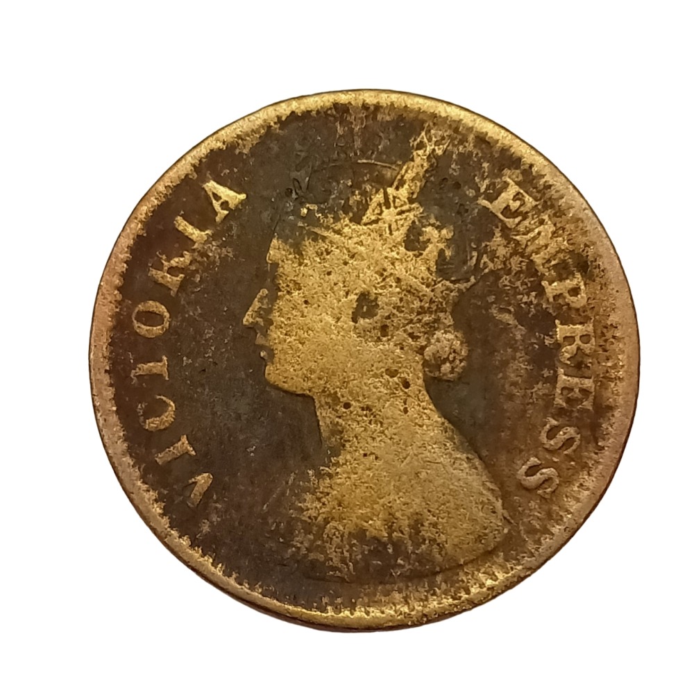 Extremely Rare 1/2 Pice 1901 Coin of Victoria Empress British India ...