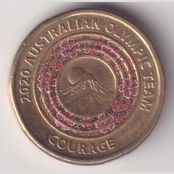 Australia 2 Dollar color coin #17 - Coinbazzar.com
