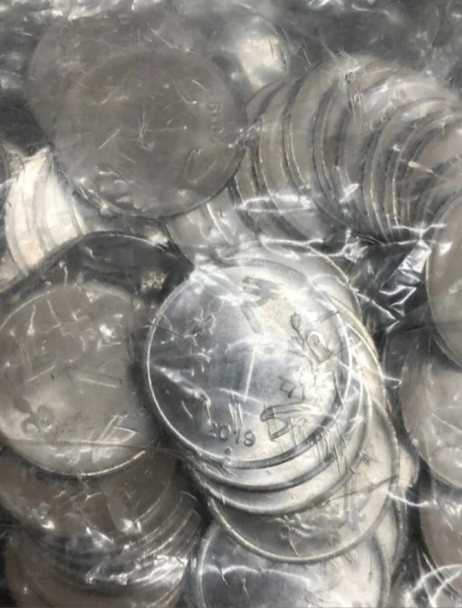 Extremely Rare 1 Rupee RBI Seal 100 Coin Pouch 2019 Noida Mint Top ...