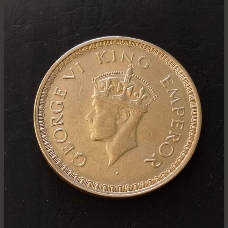 Rare Rare British India King and emperor George VI Denomination:₹1 Year ...