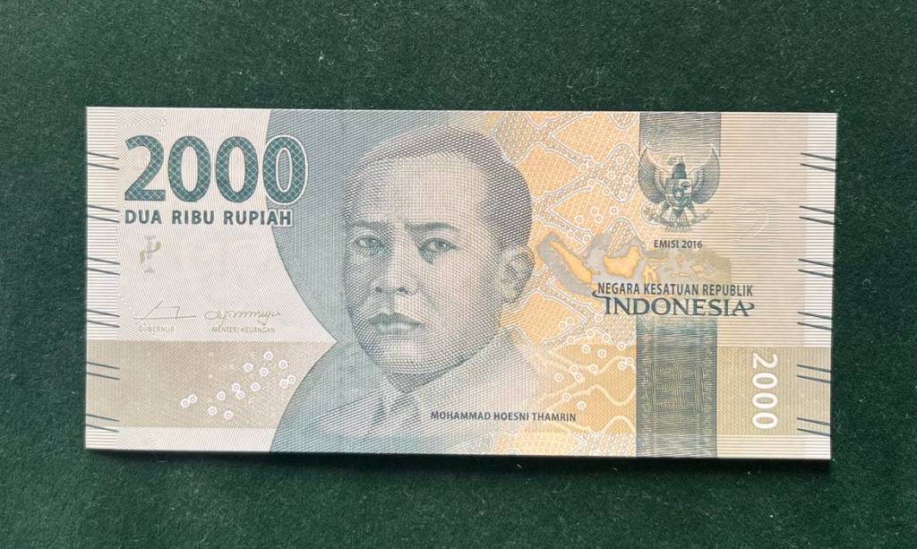 INDONESIA 2000 RUPIAH World Bank note Series ending 786 Unique and Rare ...