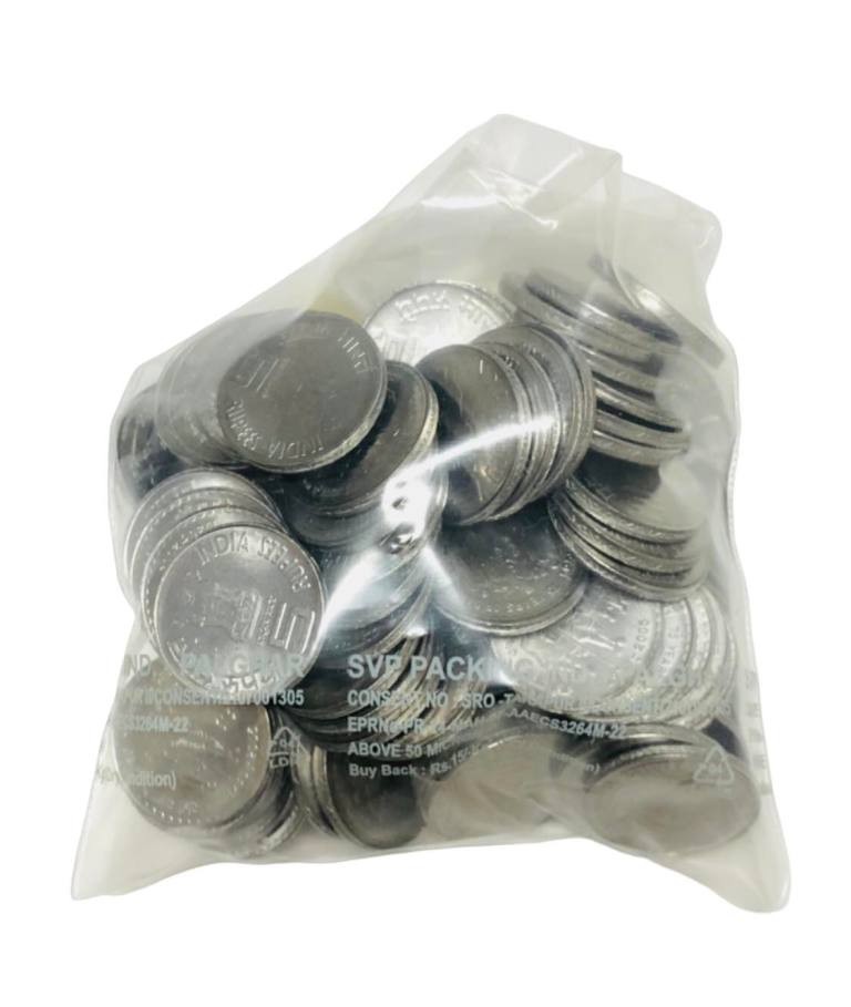 Rs 5 Stainless Steel Dandi March 100 Coin Pouch Mumbai Mint Very Unique ...
