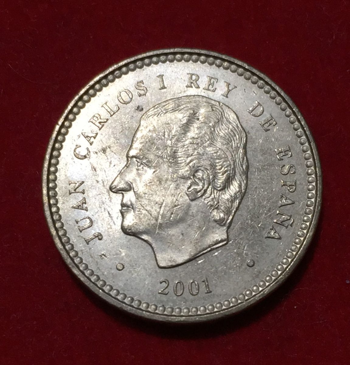 Spain> King Juan Carlos I>132nd Anniversary - 100 Pesetas (2001) Rare ...