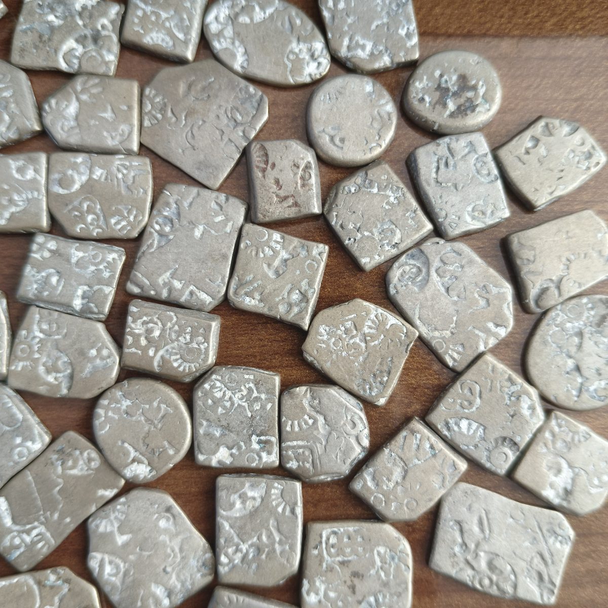 Extremely Rare Silver Magadh Dynasty Silver Punch Mark India’s First ...