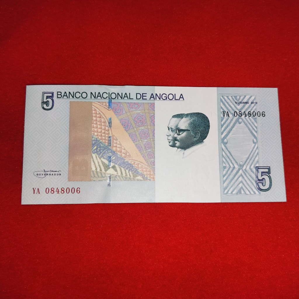 5 BANCO NACIONAL DE ANGOLA Gem UnC Bank note - Coinbazzar.com