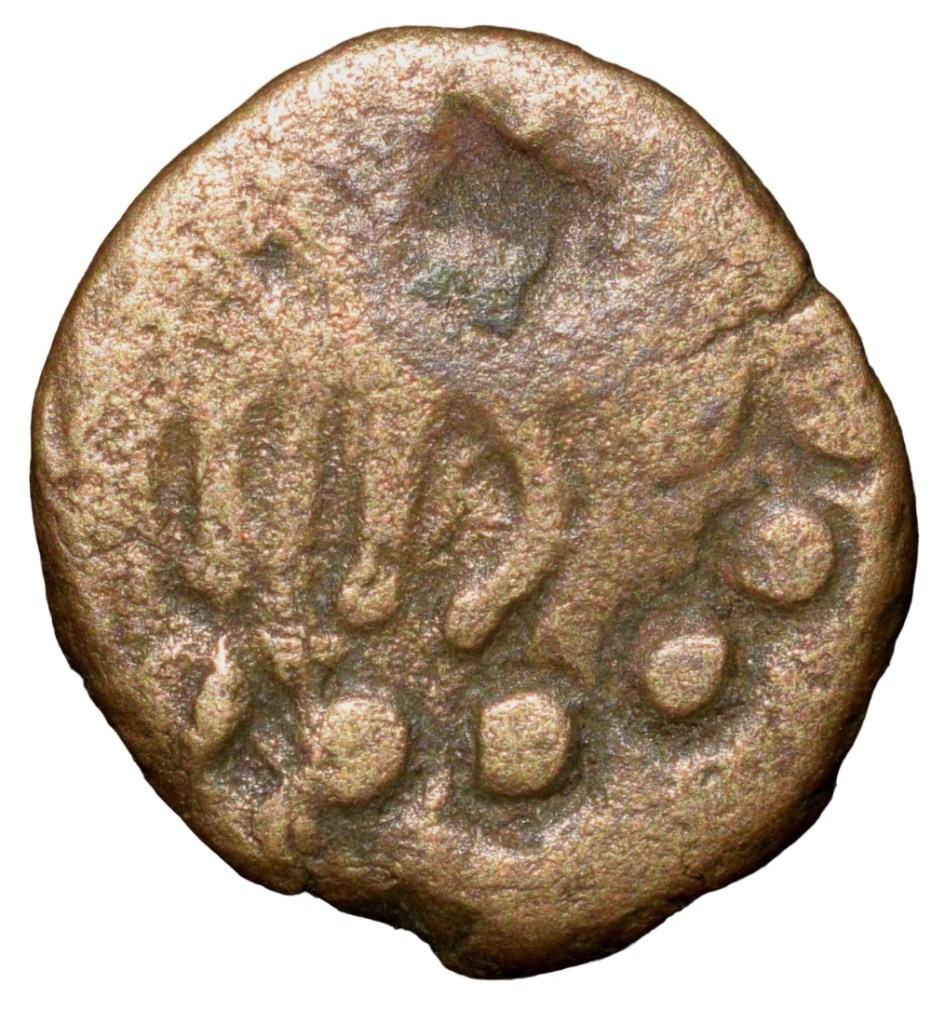 Copper Coin of Bhavanaga(300 AD) from Narwar Very Rare Ruler ...