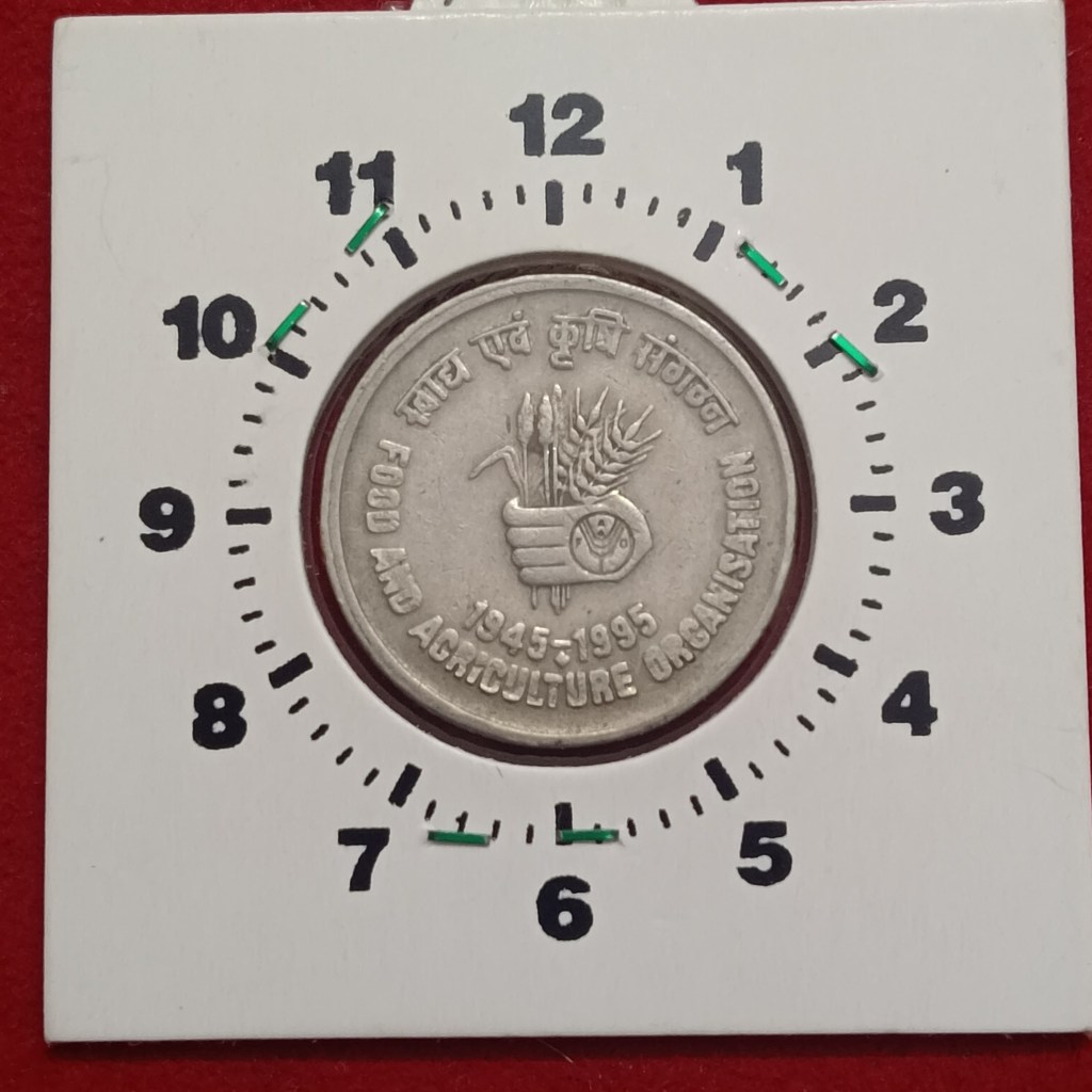 Five Rs Food and Agriculture Organization Copper Nickel 11'o Clock ...