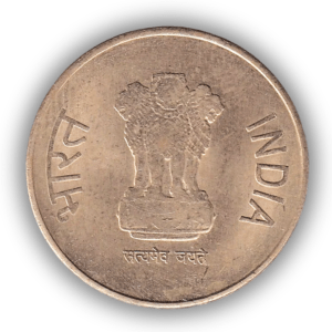 Extremely Rare Mule Coin of 5 Rupees Commonwealth Games Without ...