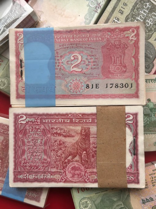 DAM CHEAP SALE ️🤑 Extremely Rare 2 Rupees Tiger Issue 100 Note Fresh ...
