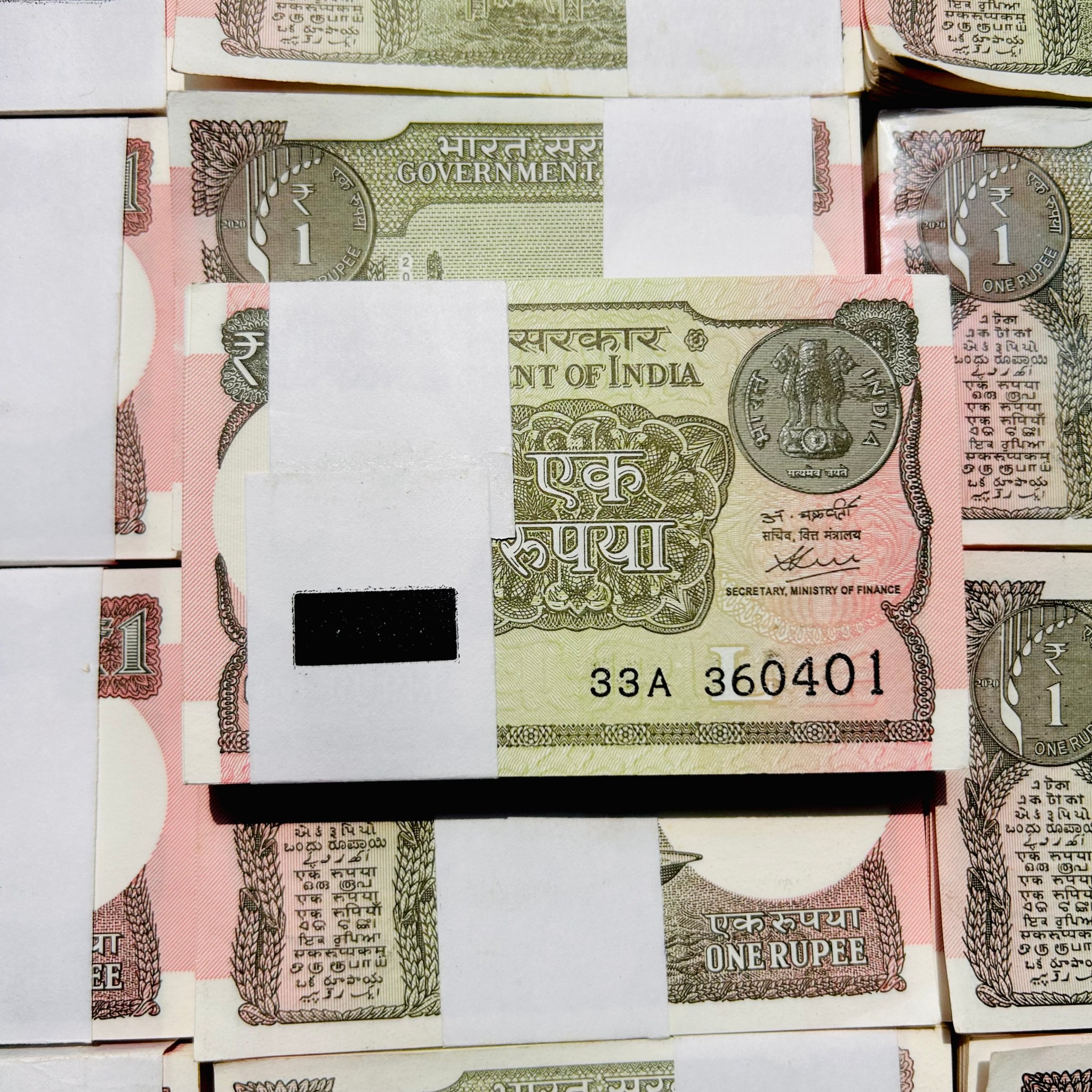 Today Offer 💓🤩 One Rupee 2020 Bundle 100 Note Packet Serial Wise New ...