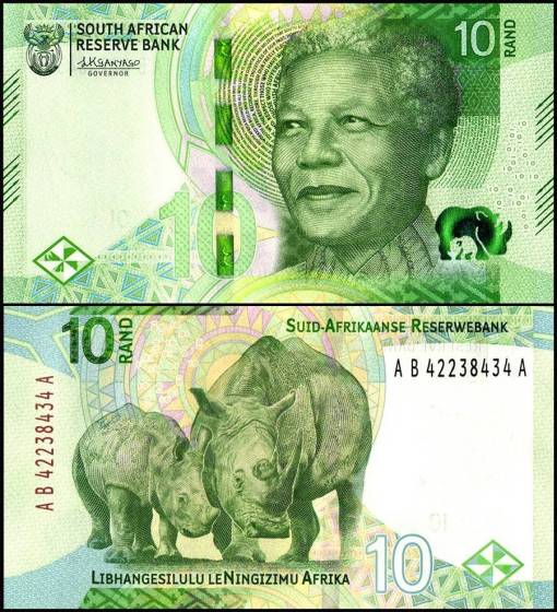 South Africa 10 Rand World Banknote 2023 ND P148 UNC Unique and Rare ...
