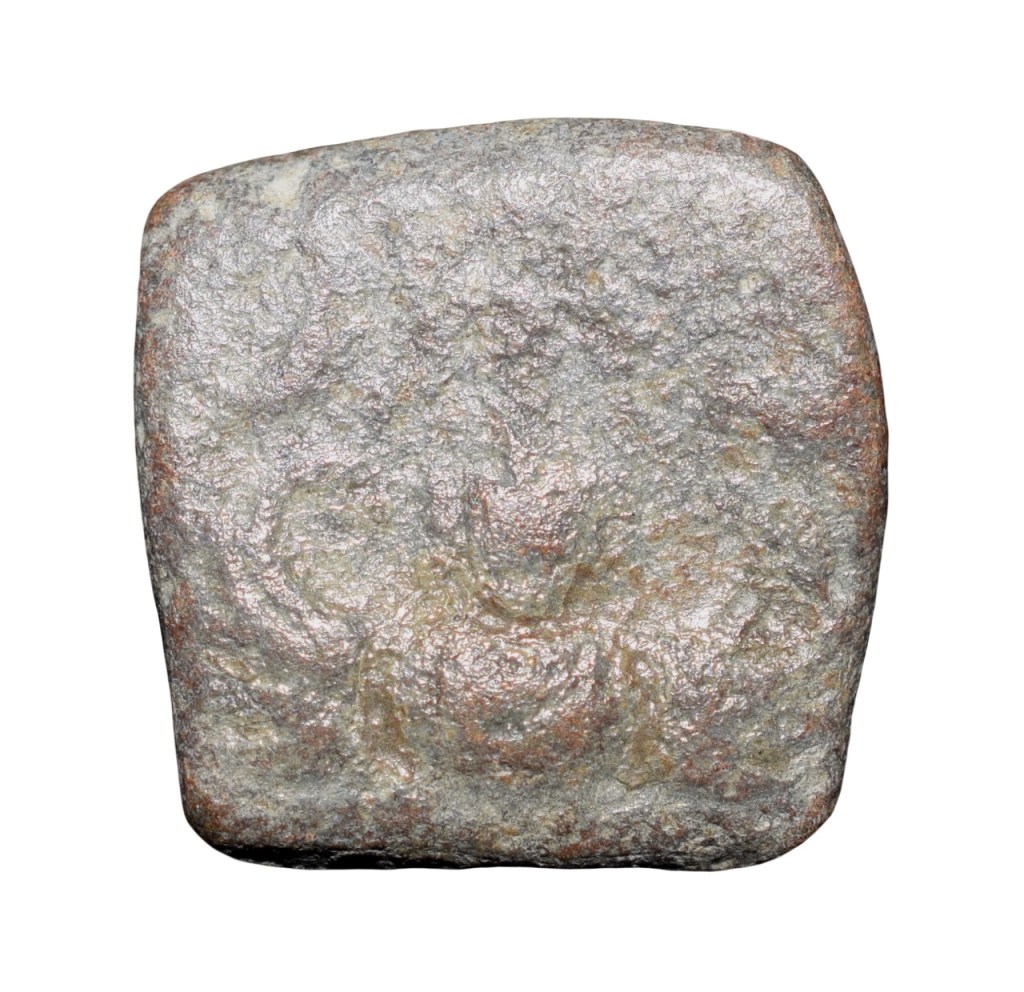 Lead Coin of Chandragupta II (AD 375-415) of Gupta Dynasty Garuda Type ...