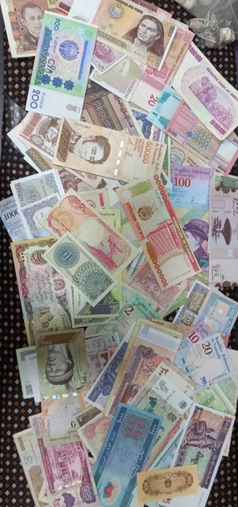 100 Different Countries Rare Bank Note Set Gem Unc Condition ...
