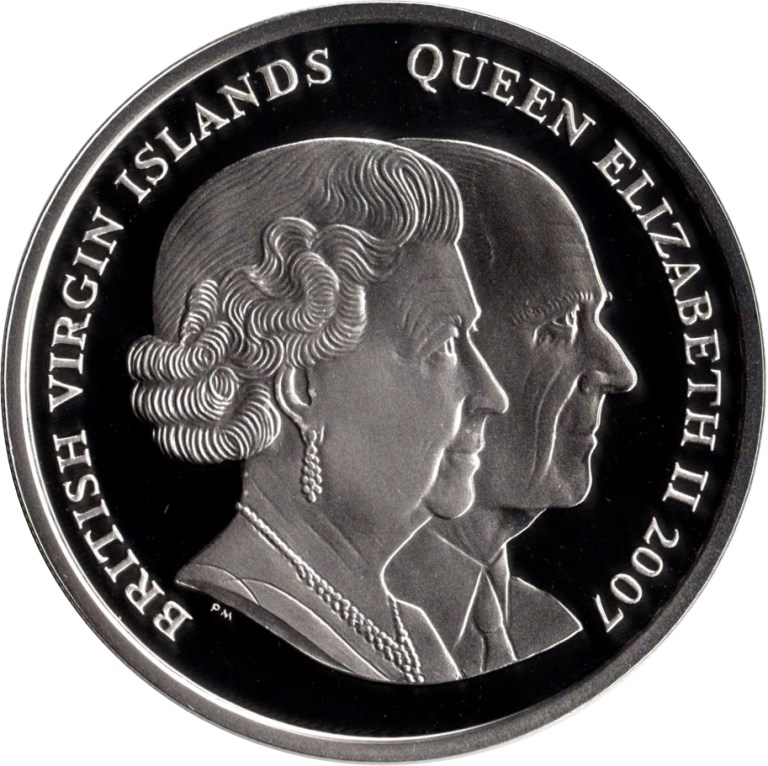 British Virgin Islands 10 Dollars 2007 - Elizabeth II The Giving Away ...