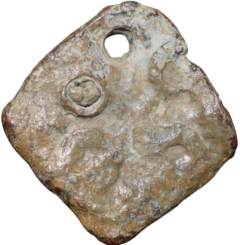 Lead Coin of Satavahan Dynasty (1st Cen. BC) from Vidarbha Region Bold ...