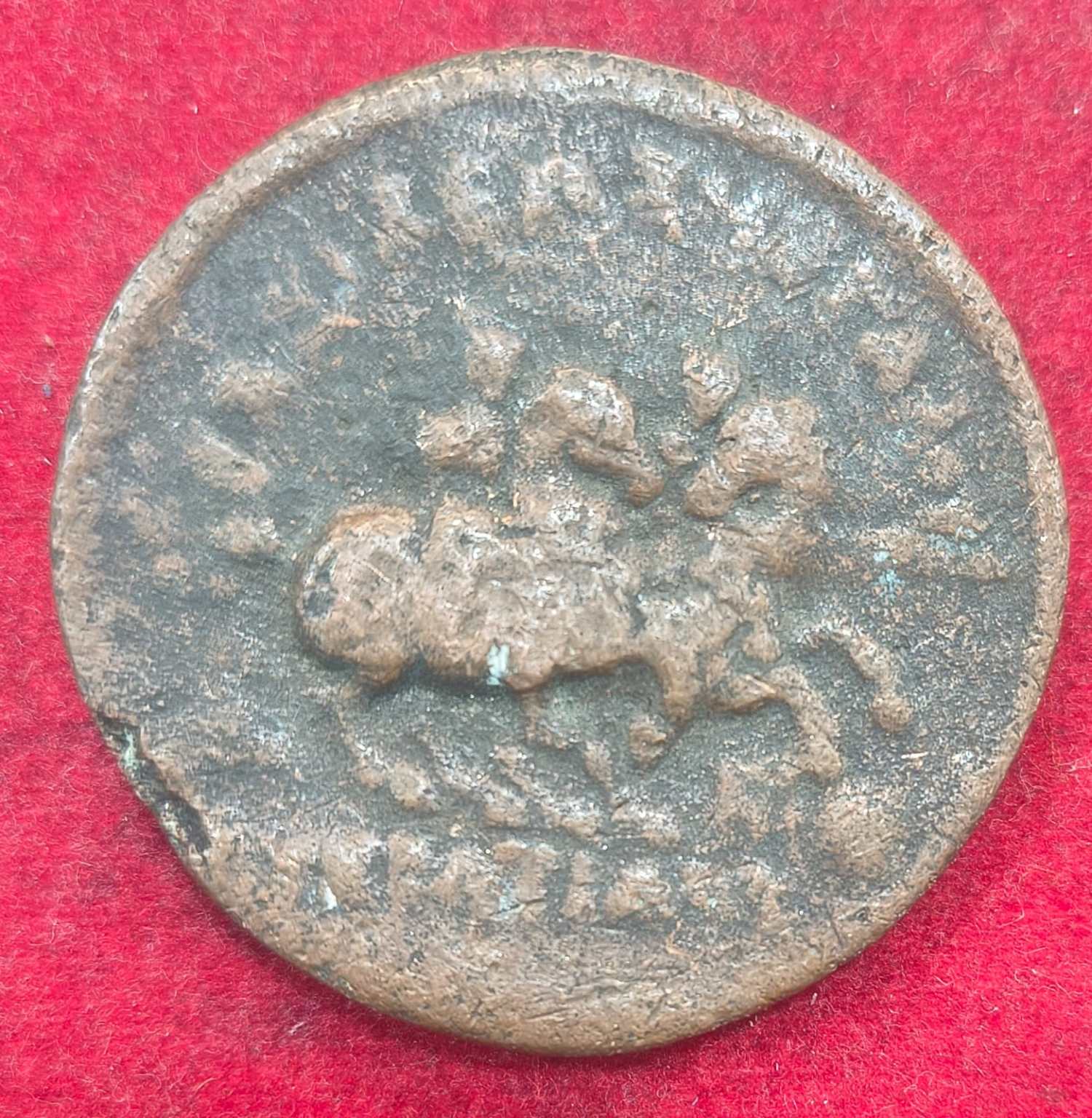 OLD MEDAL TOKEN UNKNOWN BIG SIZE HEAVY WEIGHT(78 GRM) COOPER #N-349 ...