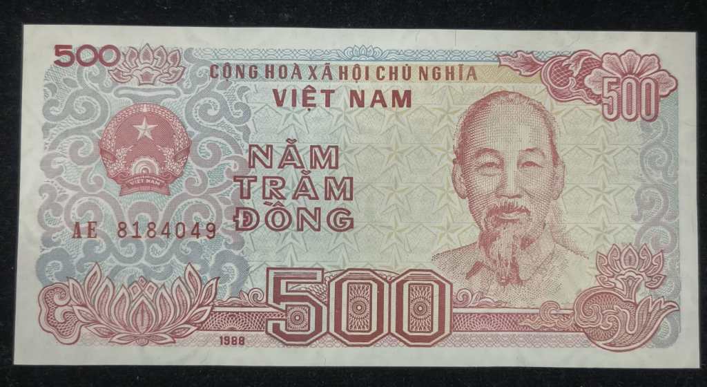 VIETNAM 500 NAMTRAM DONG UNC BANK NOTE - Coinbazzar.com