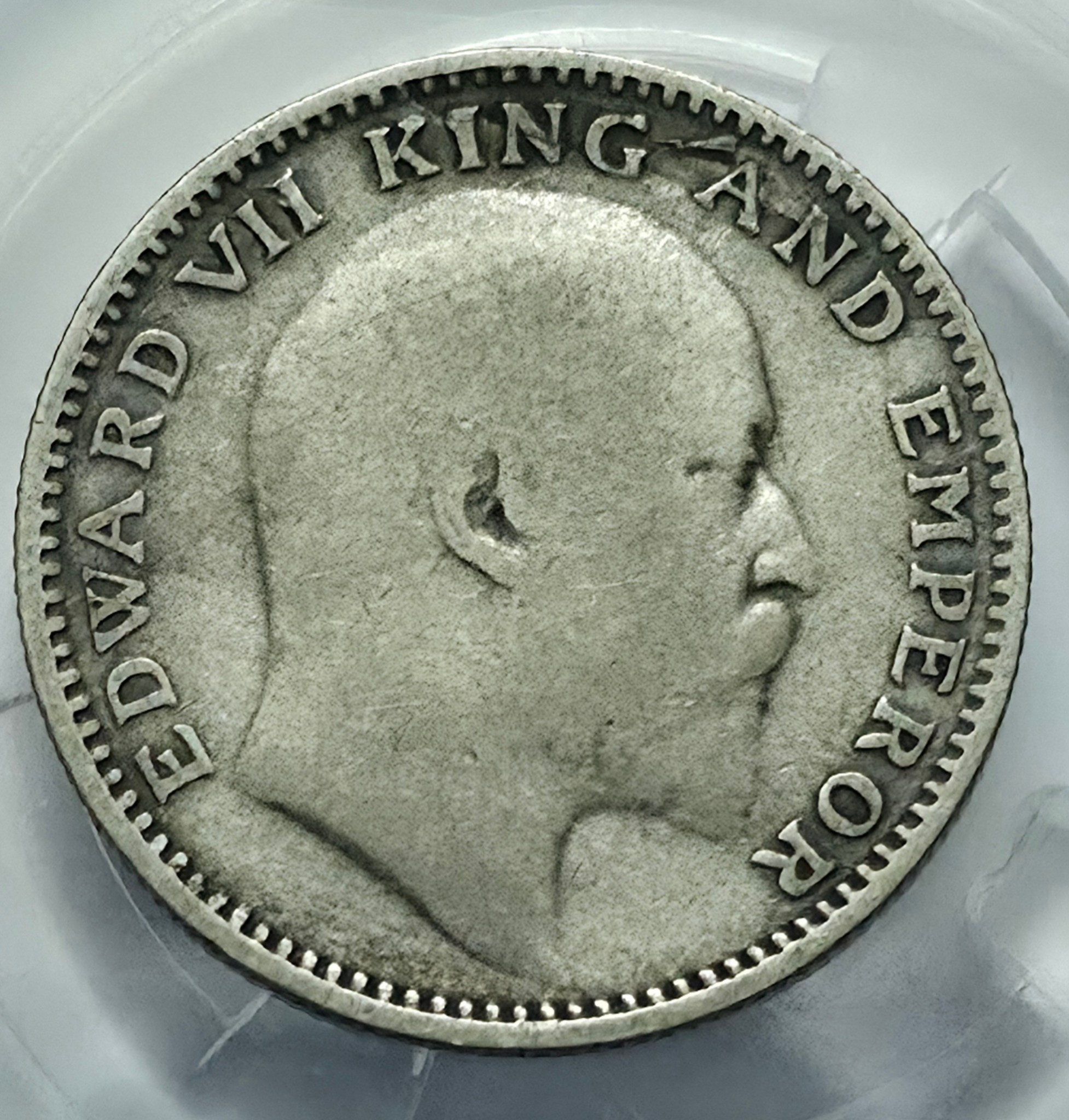 British India Edward Half Rupee 1905 Silver Coin High Grade Rare ...