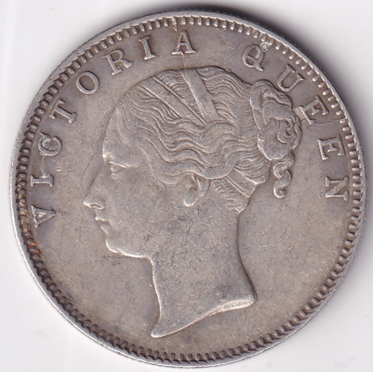 One Rupee East India Company 1840 Continuous Legend Silver Coin #1 ...