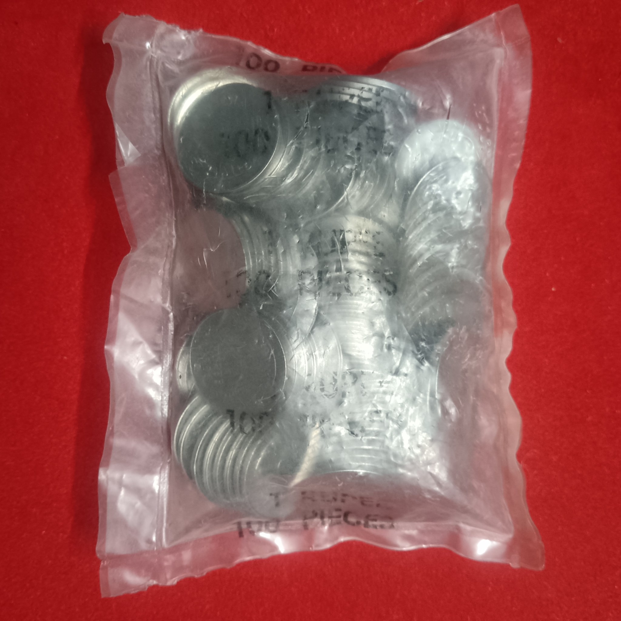 One Rs Coins Very Rare FSS 1998 Year Moscow Mint RBI Sealed Packet ...