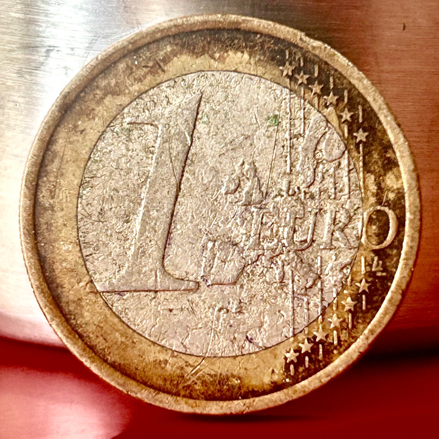 Rare Germany 1 EURO 2002 D Mark Munich Mint of Germany 1st Map Coin ...