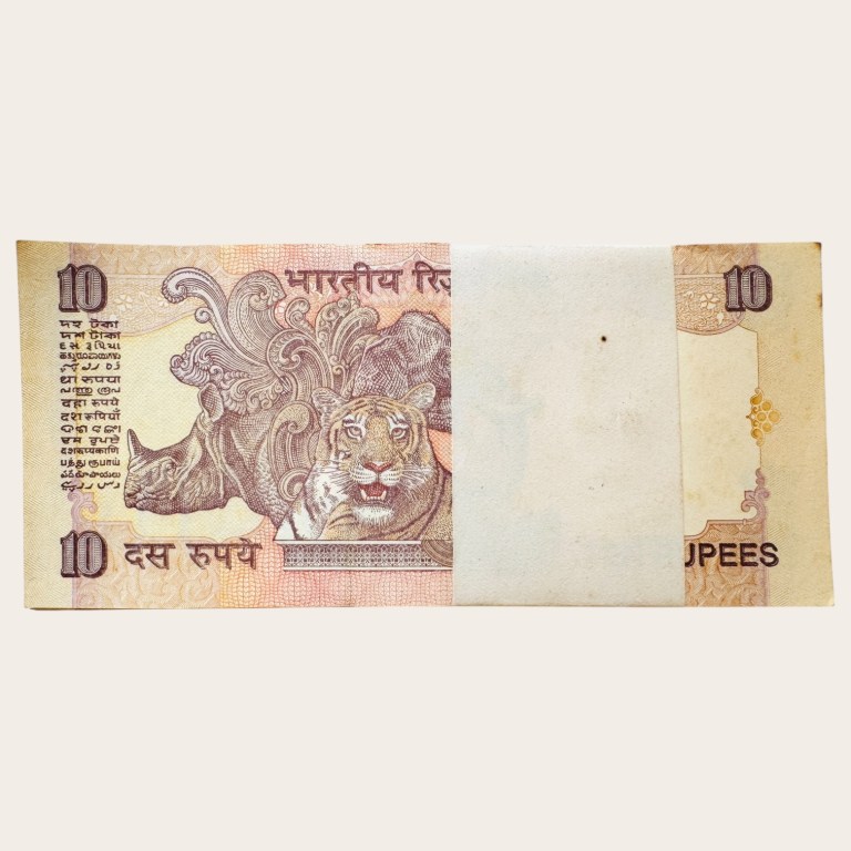 Rs 10 Bimal Jalan Inset N Issue Serial Bundle Unique and Rare ...