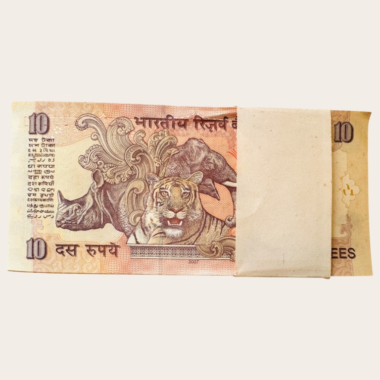 Rs 10 Y V Reddy Inset L 2007 Issue Serial Bundle Unique and Rare ...