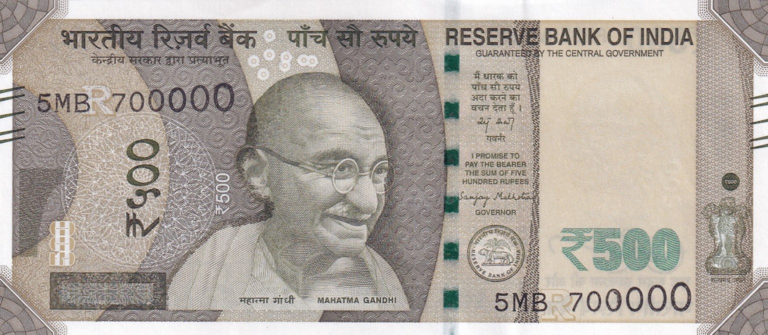 700000 FANCY NUMBER 500 RUPEES 2025 GOVERNOR SANJAY MALHOTRA RARE GEM ...