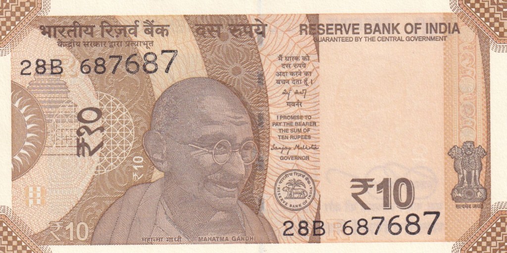 687687 Reverse 786786 Fancy Number 10 Rupees Governor Sanjay Malhotra ...