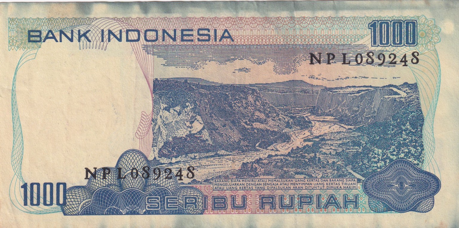 INDONESIA 1000 SERIBU RUPIAH BANK NOTE - Coinbazzar.com