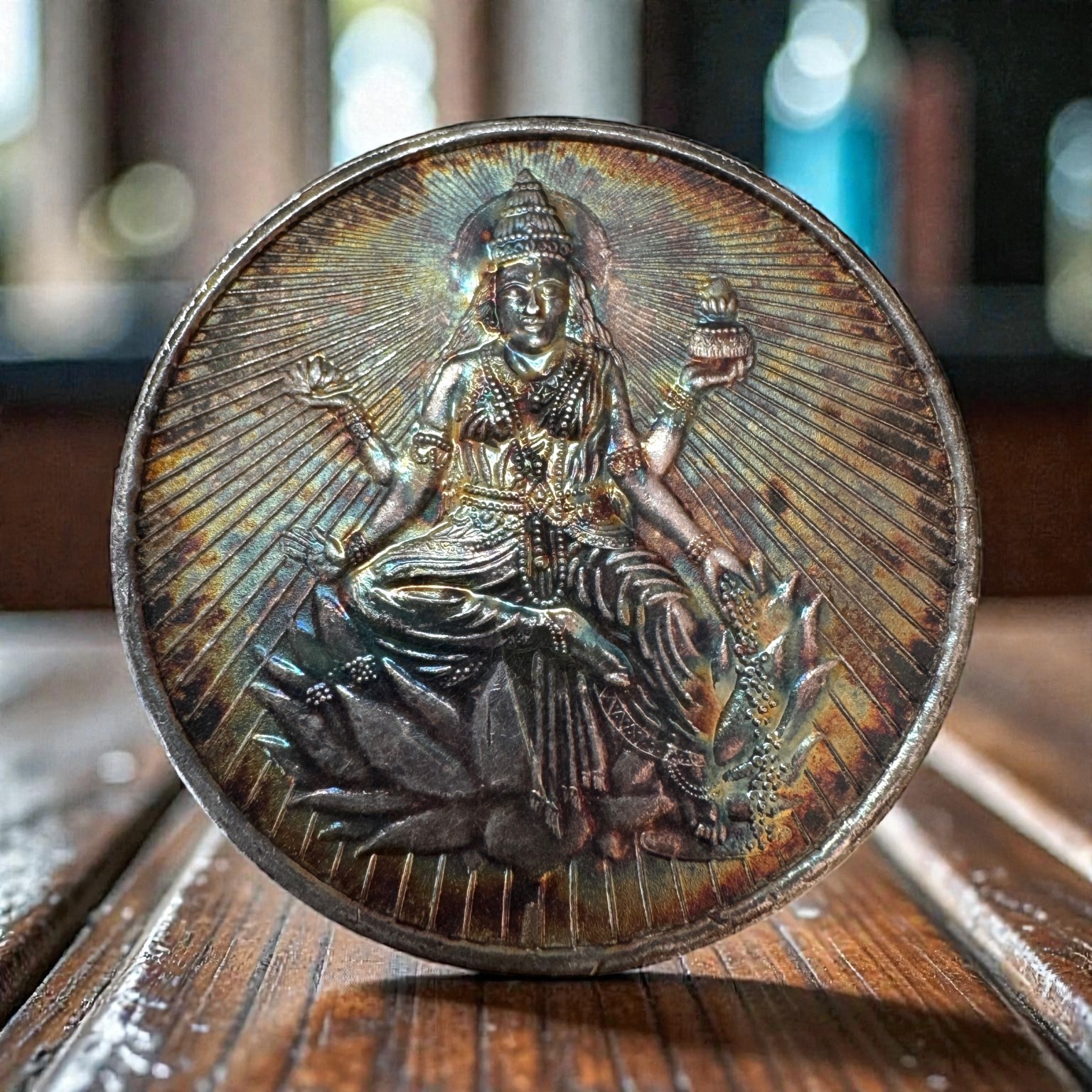 1 Oz Pure Silver 999 Mahalaxmi Australia Perth Mint Vintage Issue ...