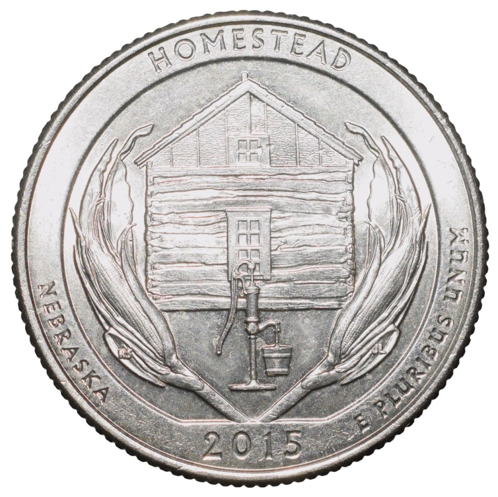 Nickel 1/4 Dollar of United States of America (AD 2015) Commemorative ...